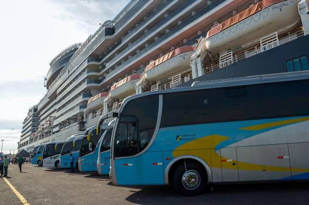 Navio M/S Oriana chega a Manaus nesta segunda-feira com 2,6 mil pessoas
